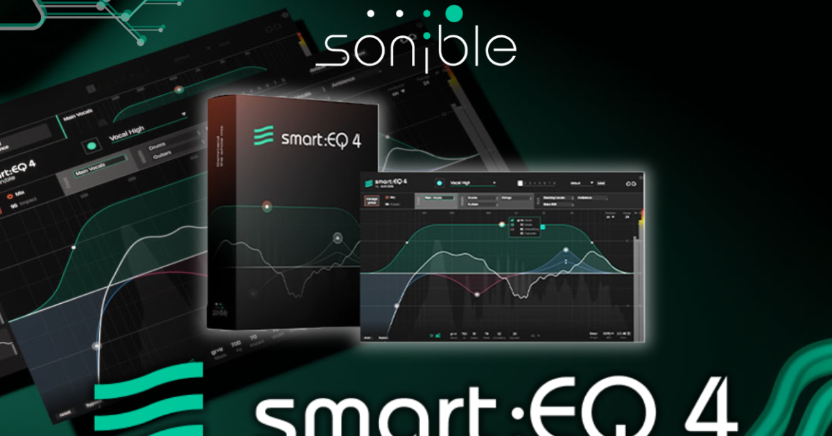 SONIBLE SMART:EQ 4動画レビュー！AI (人工知能)による自動イコライジングが更にパワーアップ！ – Rock oN Line ...