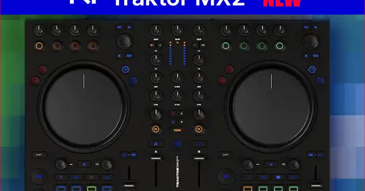 Native Instrumentsが、2チャンネルDJコントローラー「Traktor MX2」を発売！ – Rock oN Line eStore